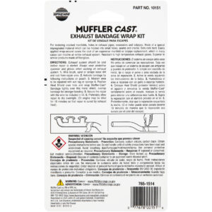 Muffler Cast®: Exhaust Bandage Wrap Kit • Versachem®