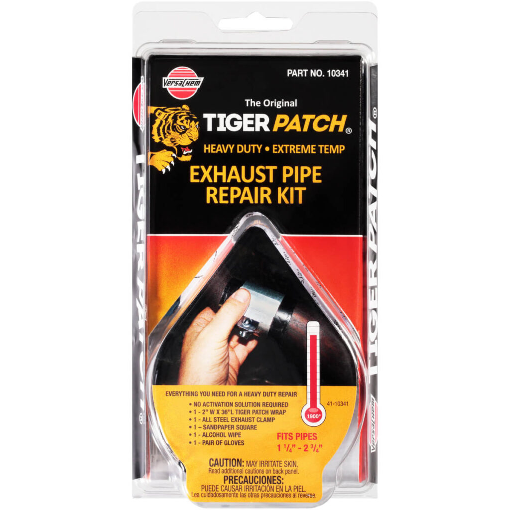 Tiger Patch®: Heavy Duty - Extreme Temp Exhaust Pipe Repair Kit ...